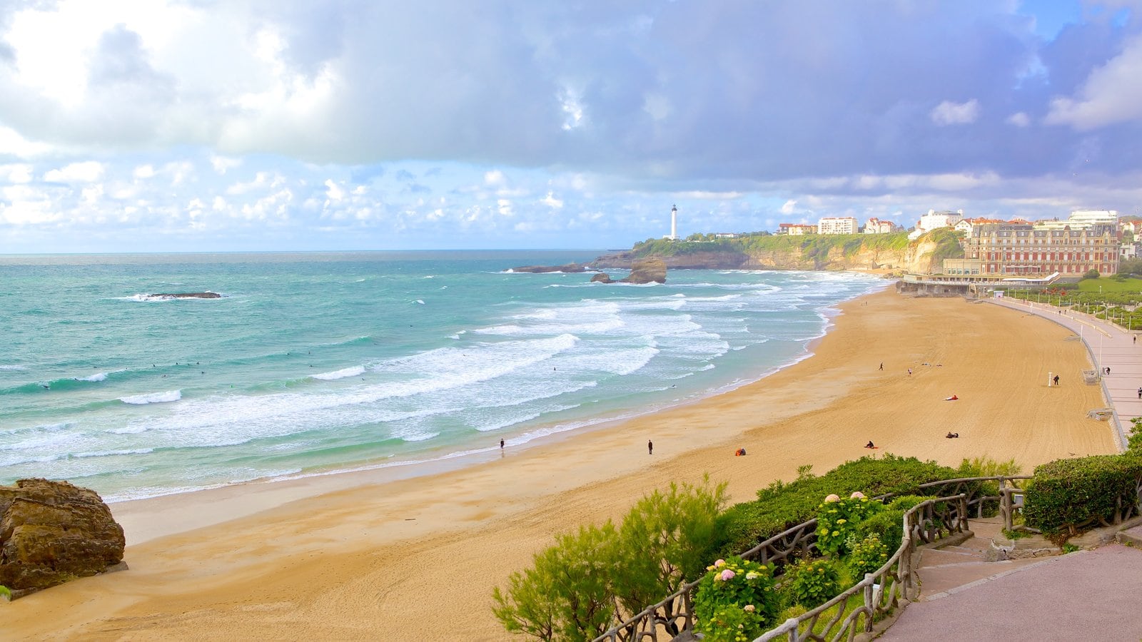 Biarritz Beach Banner