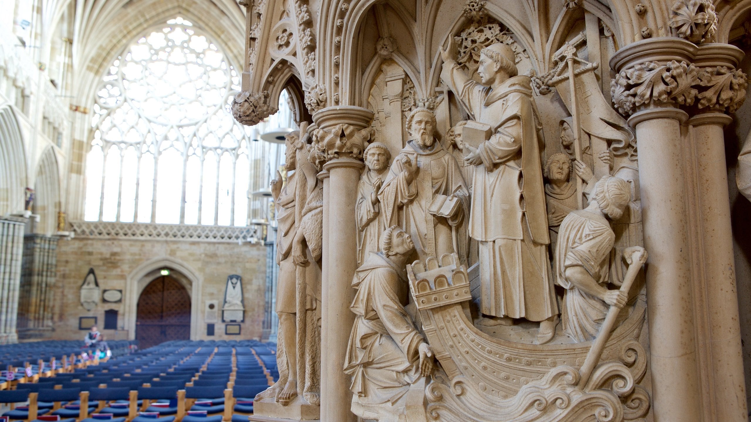 Catedral De Exeter-por Clangston Catedral De Exeter Catedral
