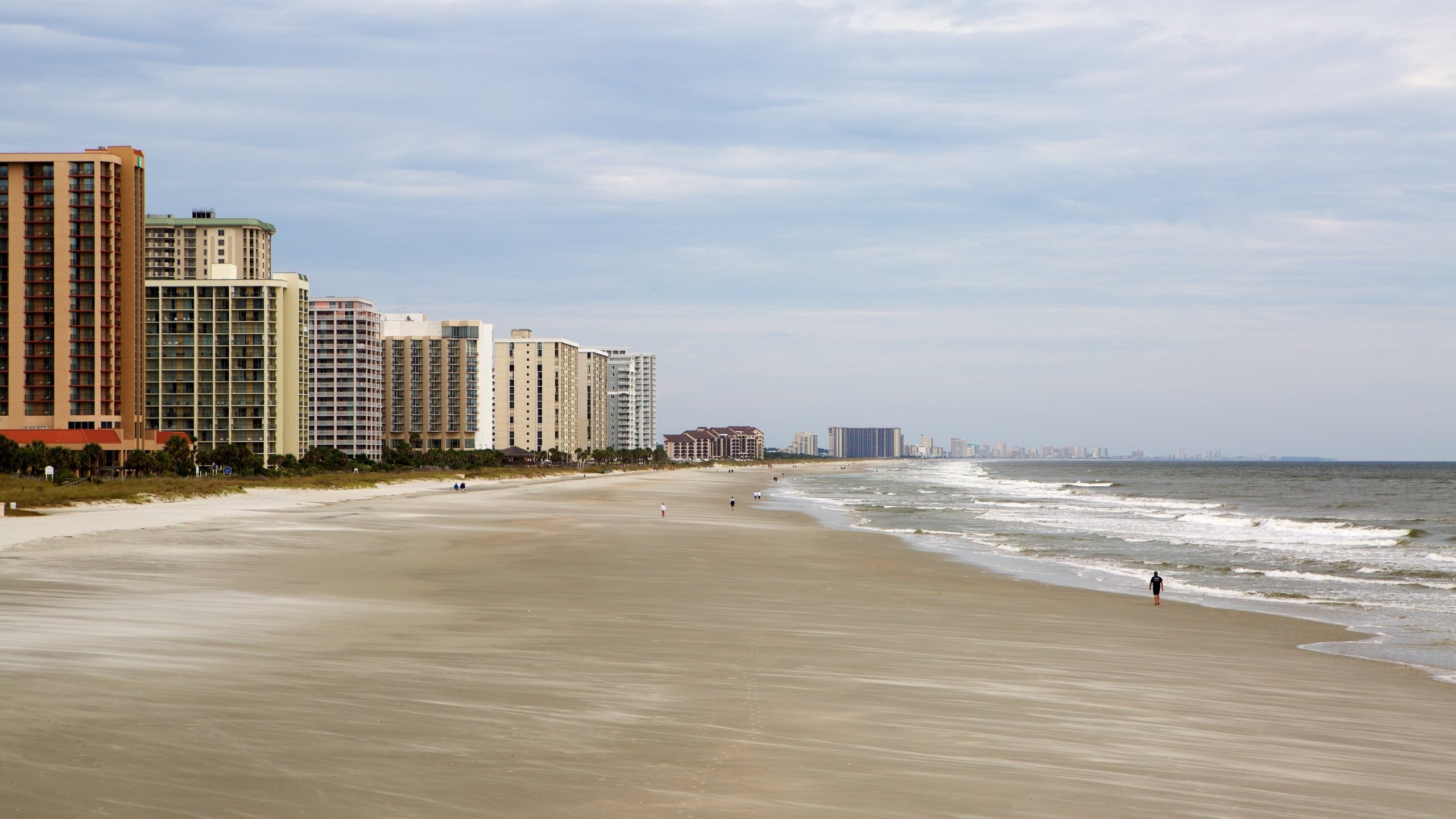 Muelle De La Playa Sur De Myrtle