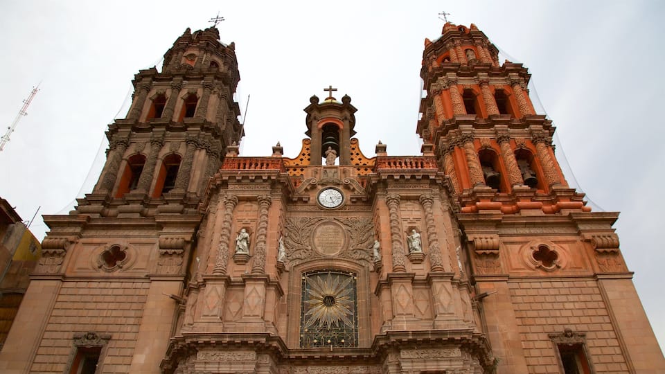 San Luis Potosí caracterizando uma igreja ou catedral e arquitetura de patrimônio