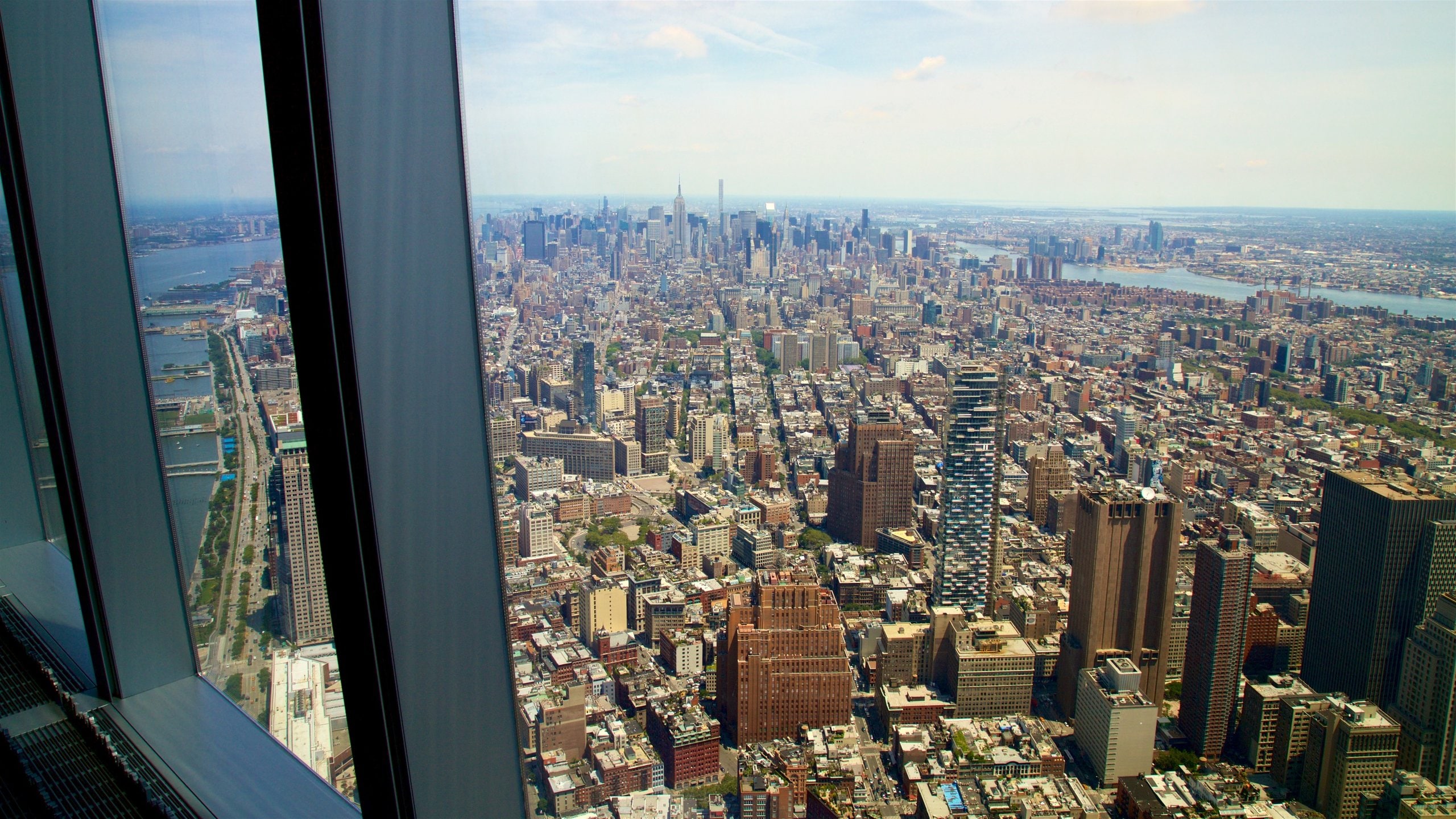View From Top Of Twin Towers