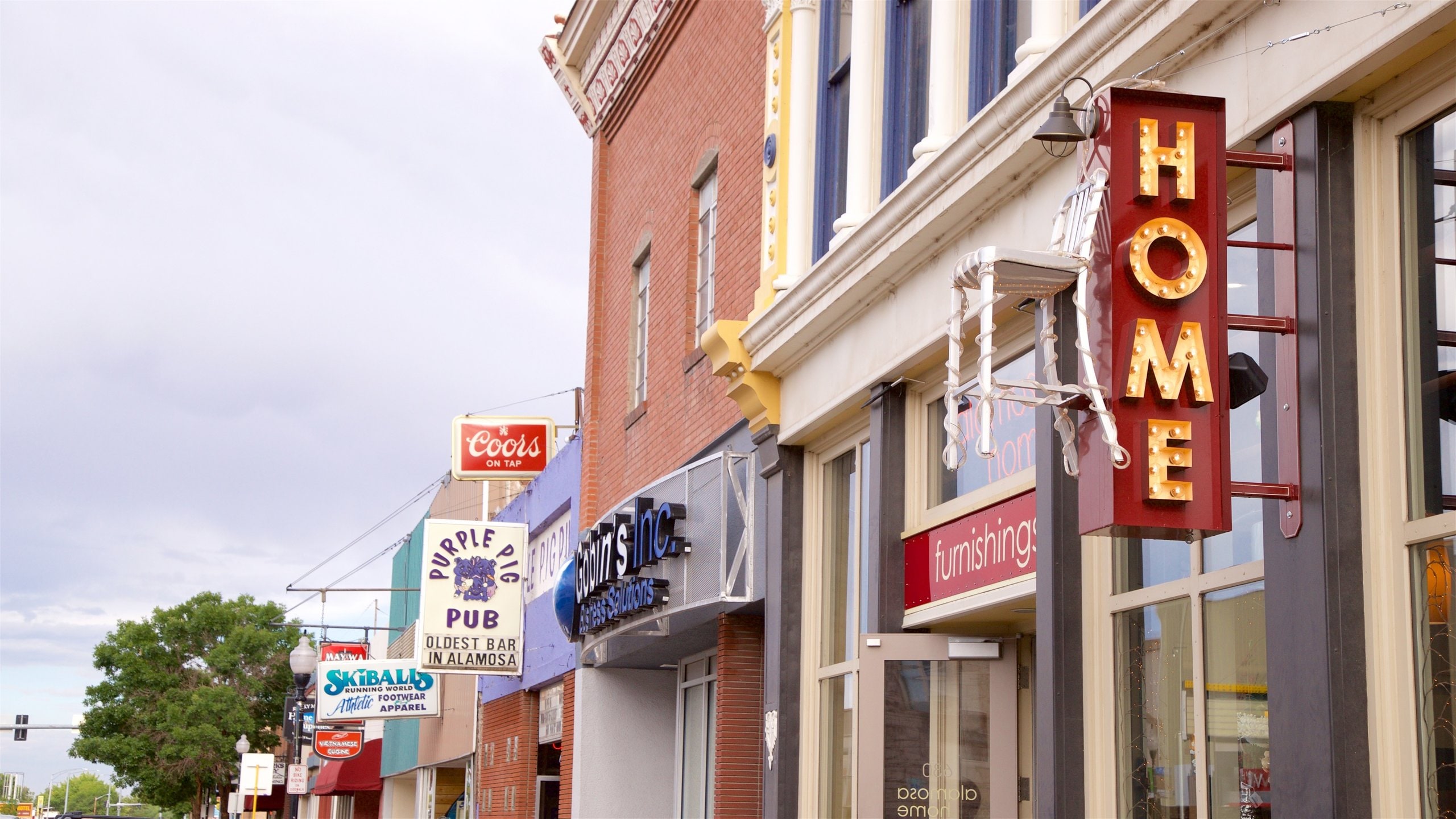 Downtown Alamosa Colorado