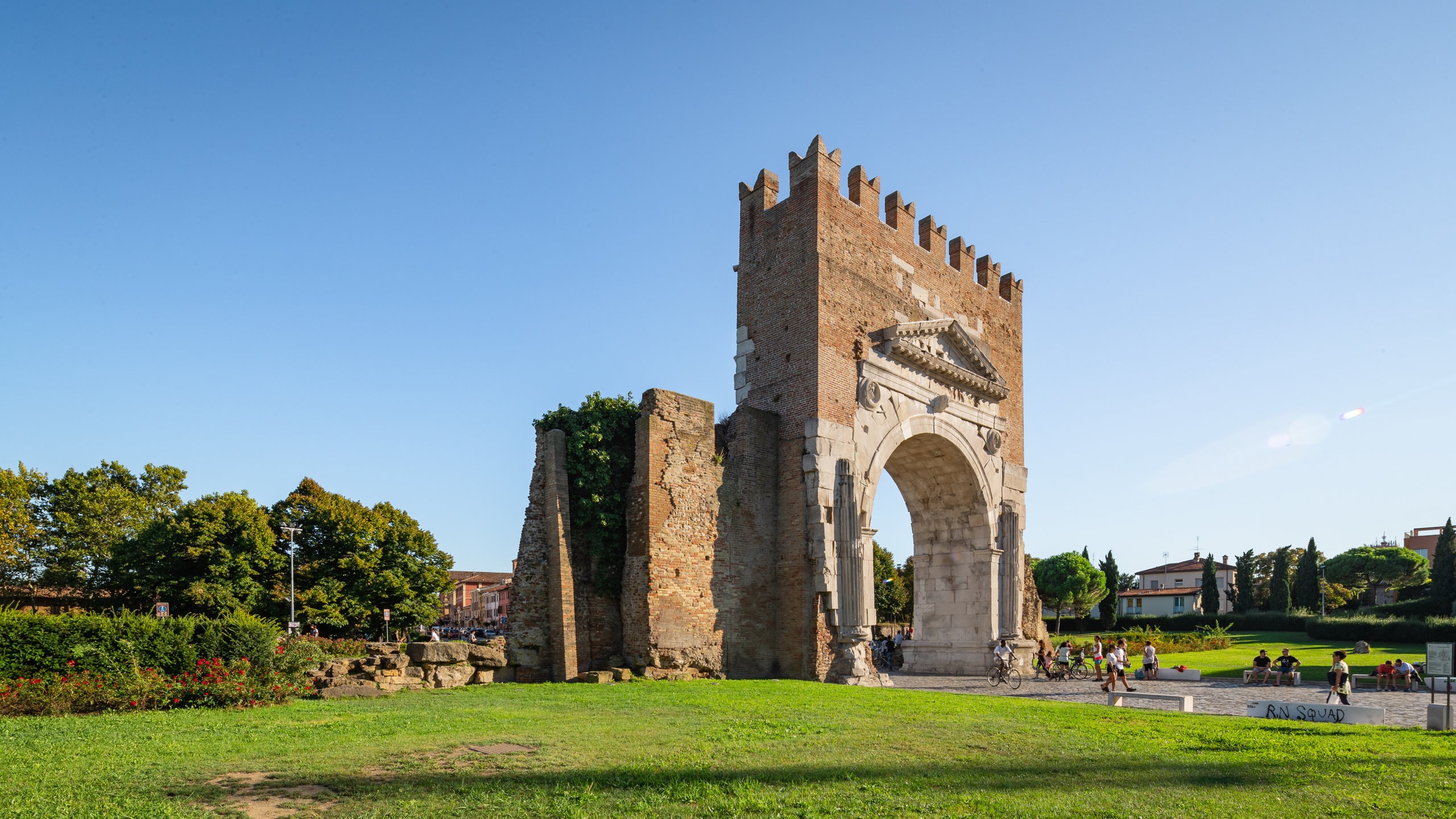 Arch of Augustus in Rimini Historic Center | Expedia.co.uk