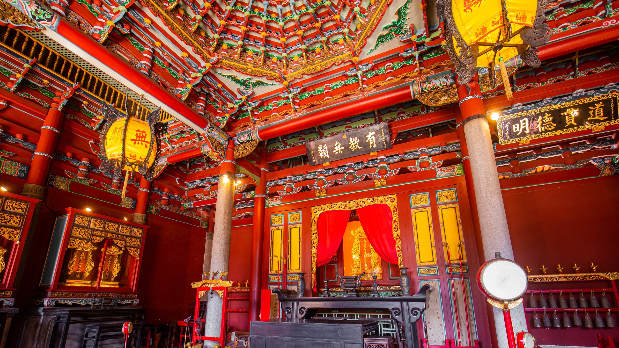 Inside Confucius Temple