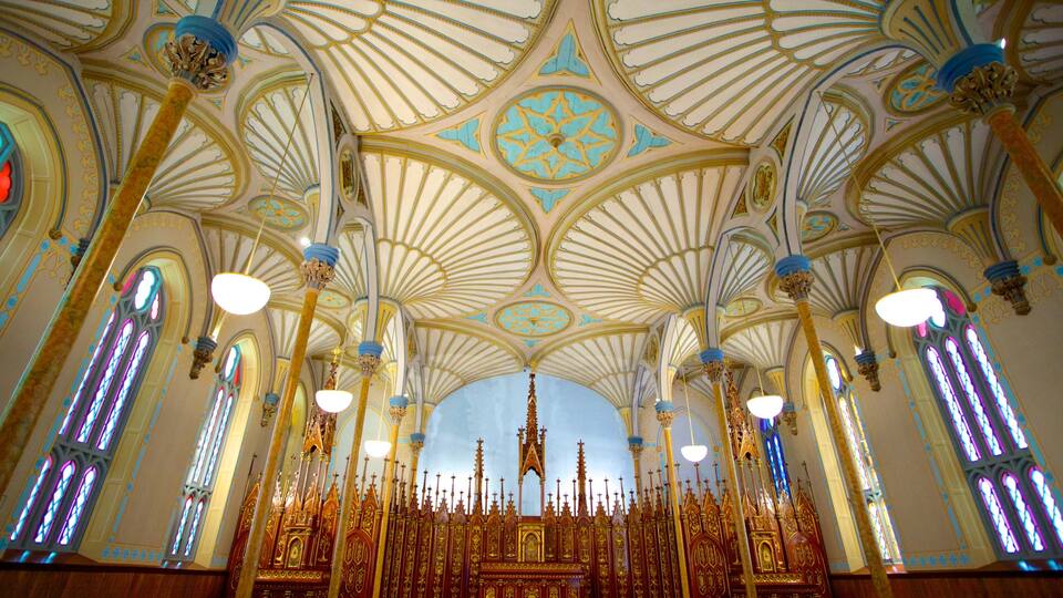 Galeria Nacional do Canadá mostrando vistas internas e arte