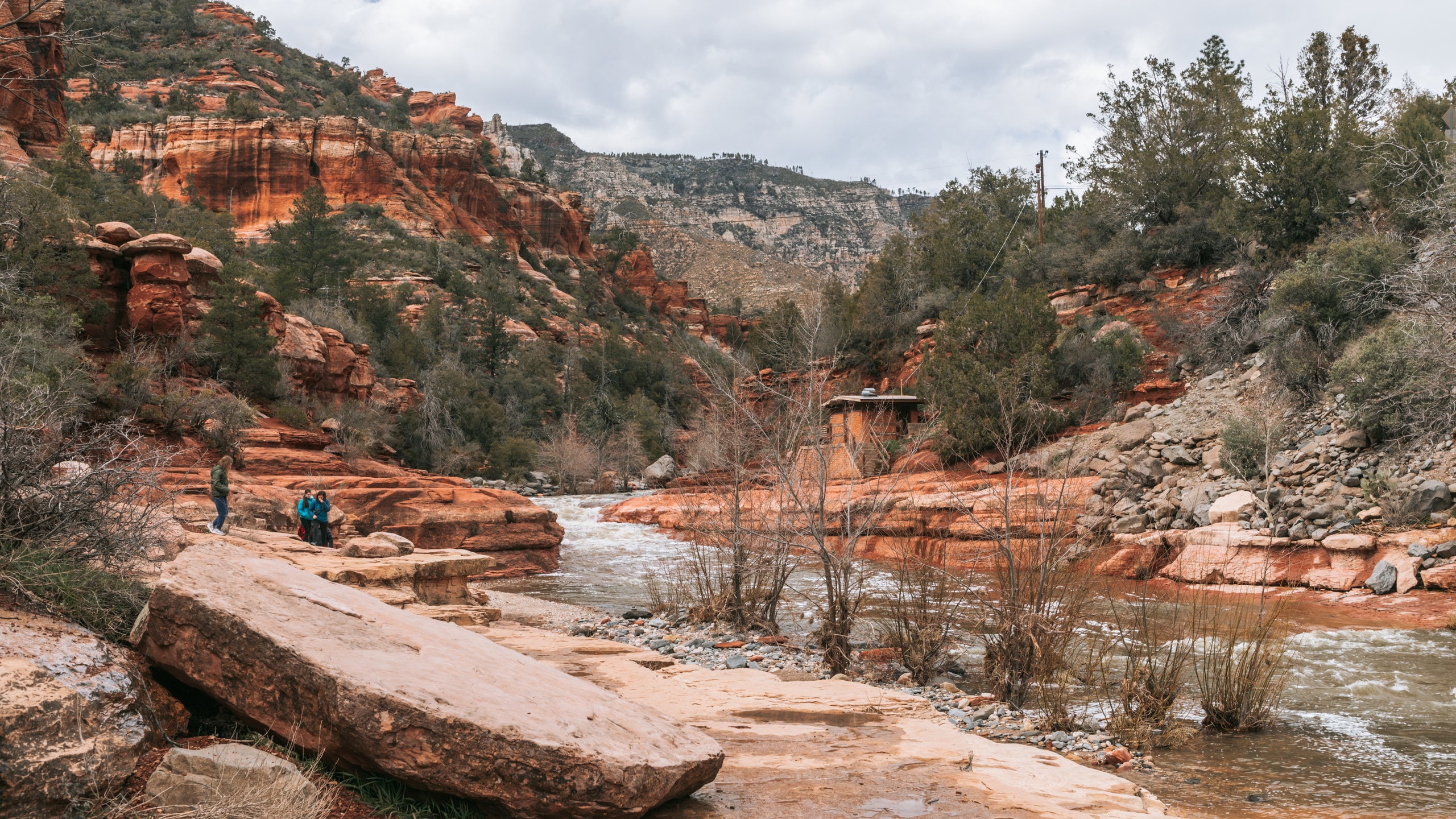 Brand Im Slide Rock State Park Bezoek Slide Rock State Park | Doets