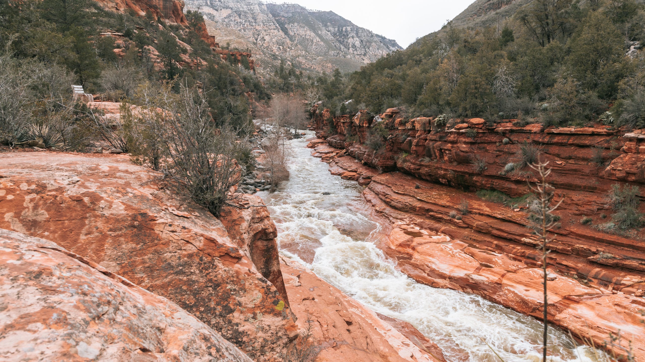 Brand Im Slide Rock State Park Bezoek Slide Rock State Park | Doets