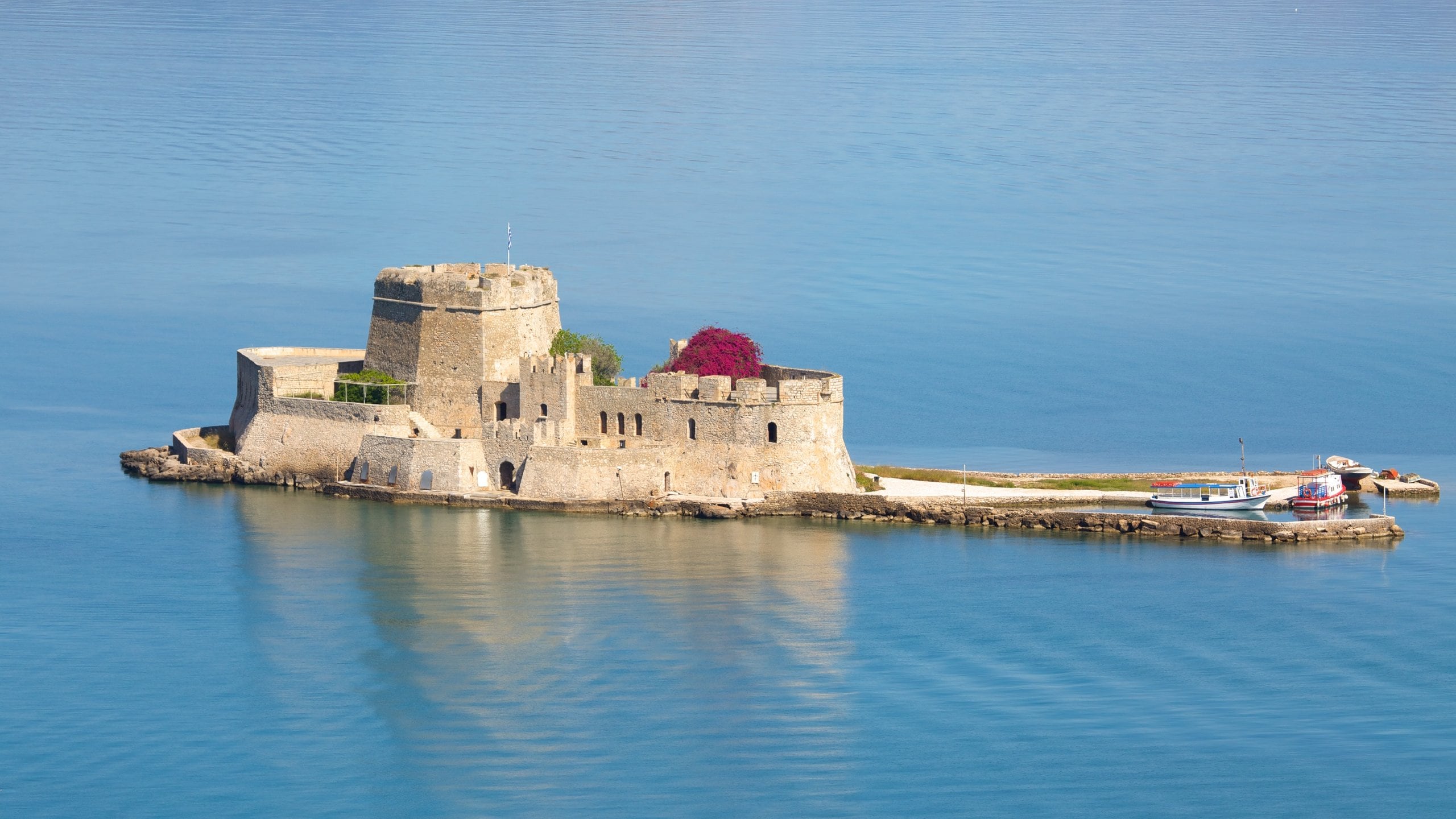 Castle of Bourtzi in Nafplio City Centre - Tours and Activities ...