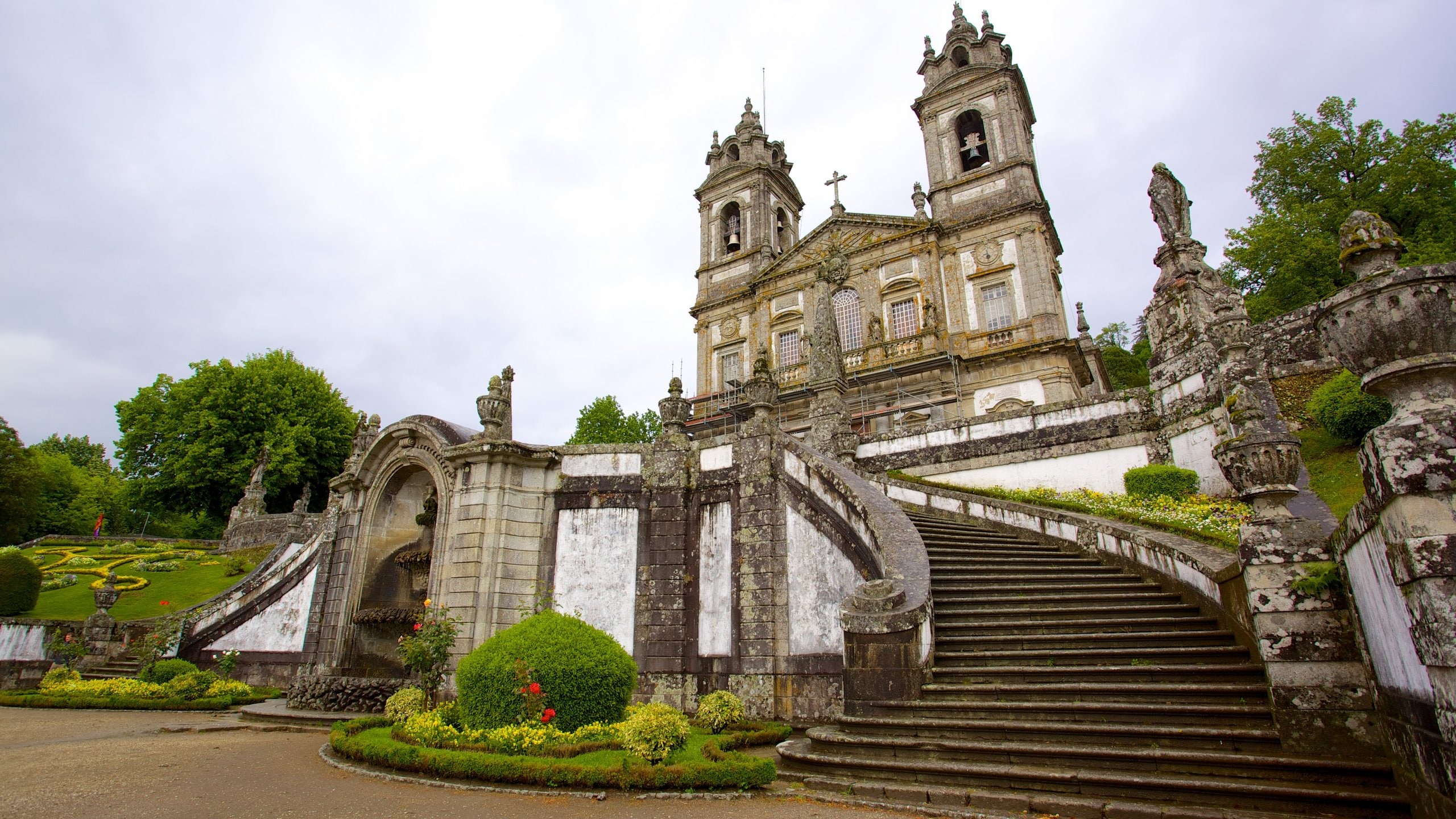 Bom Jesus Logo Die Berühmten Treppen Des Bom Jesus Do Monte