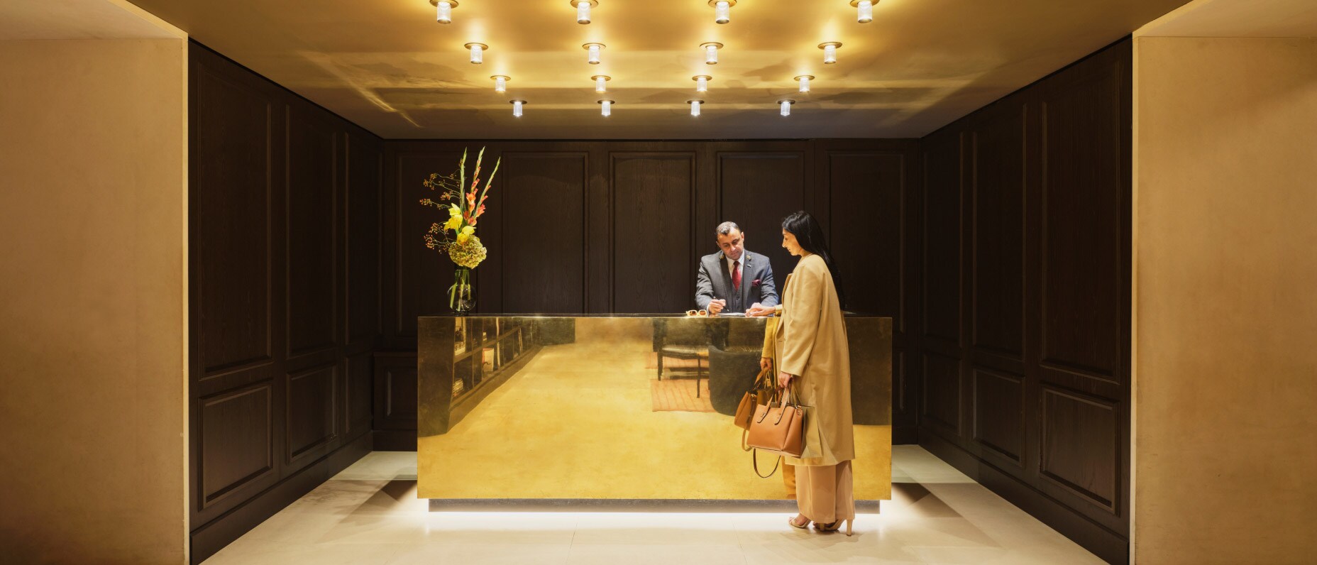 Encontre um hotel totalmente reembolsável