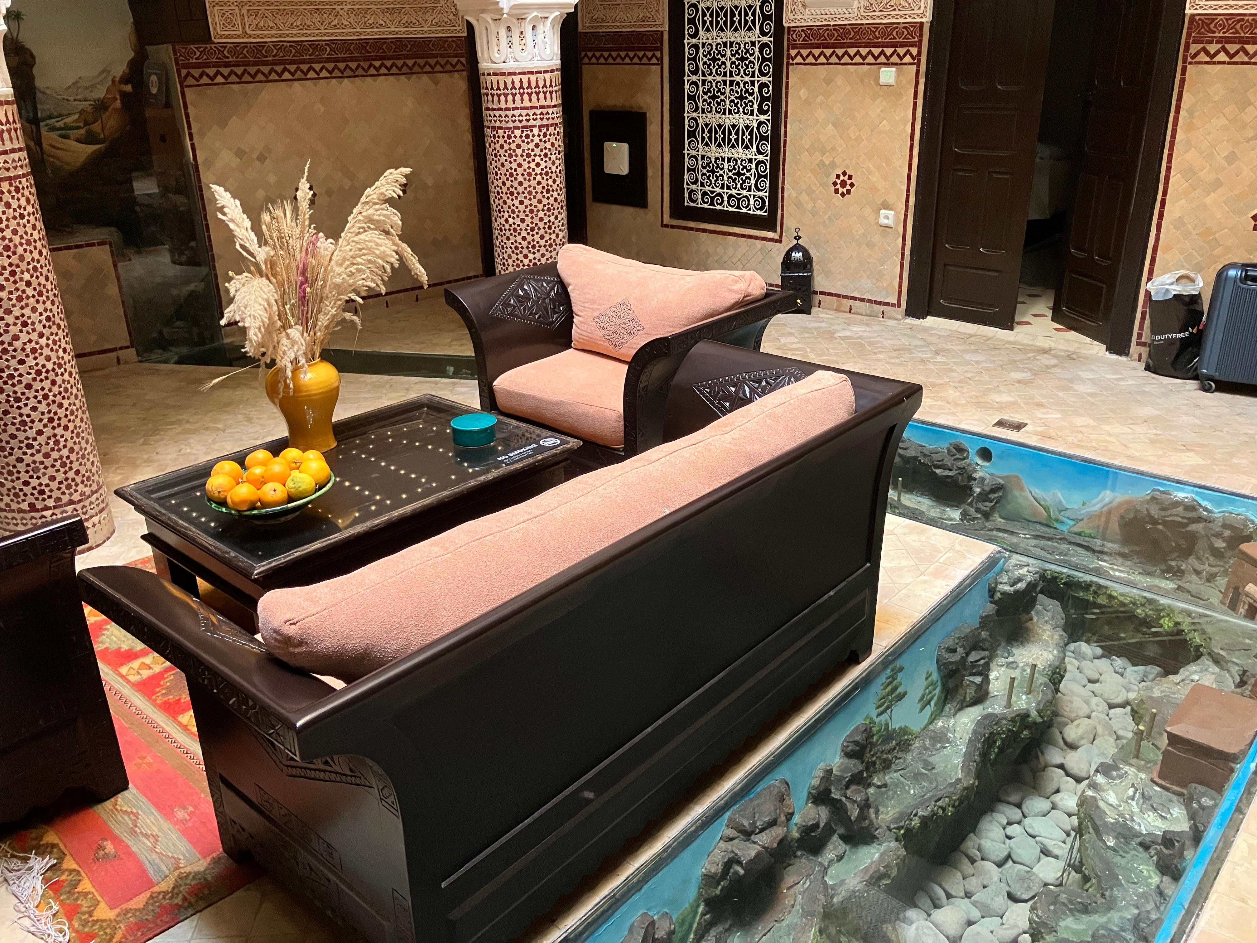 Seating area (internal courtyard)