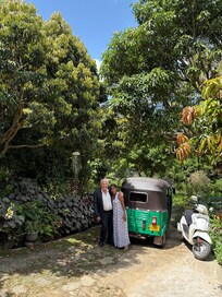 Goodbye after a lovely stay