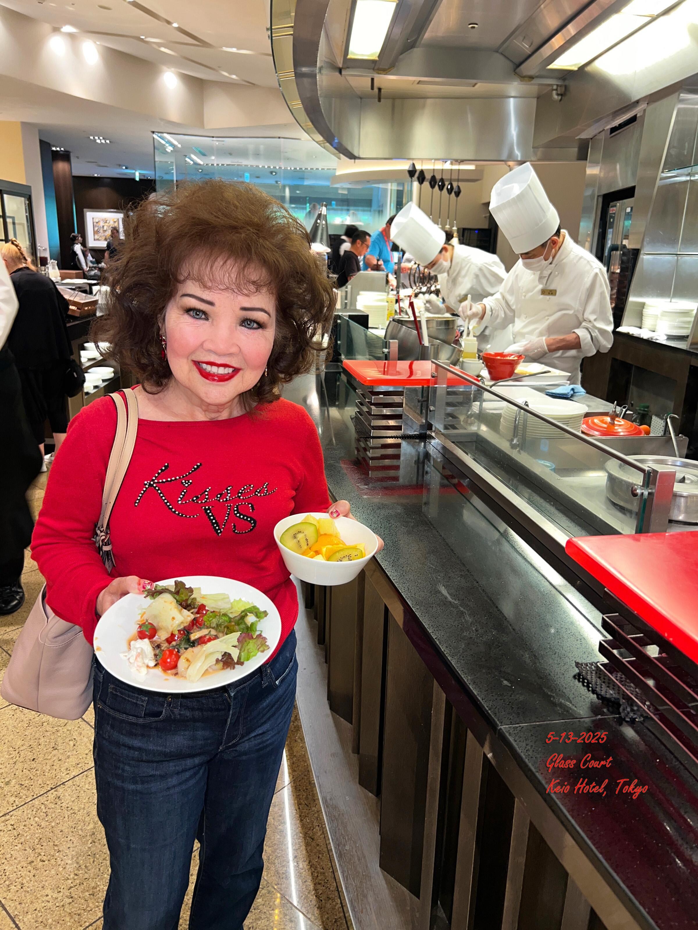 Sumptuous breakfast! 5-13-2025