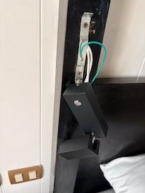 Reading light in first room