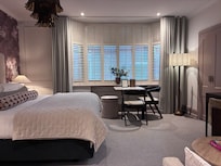 Studio bedroom and living space