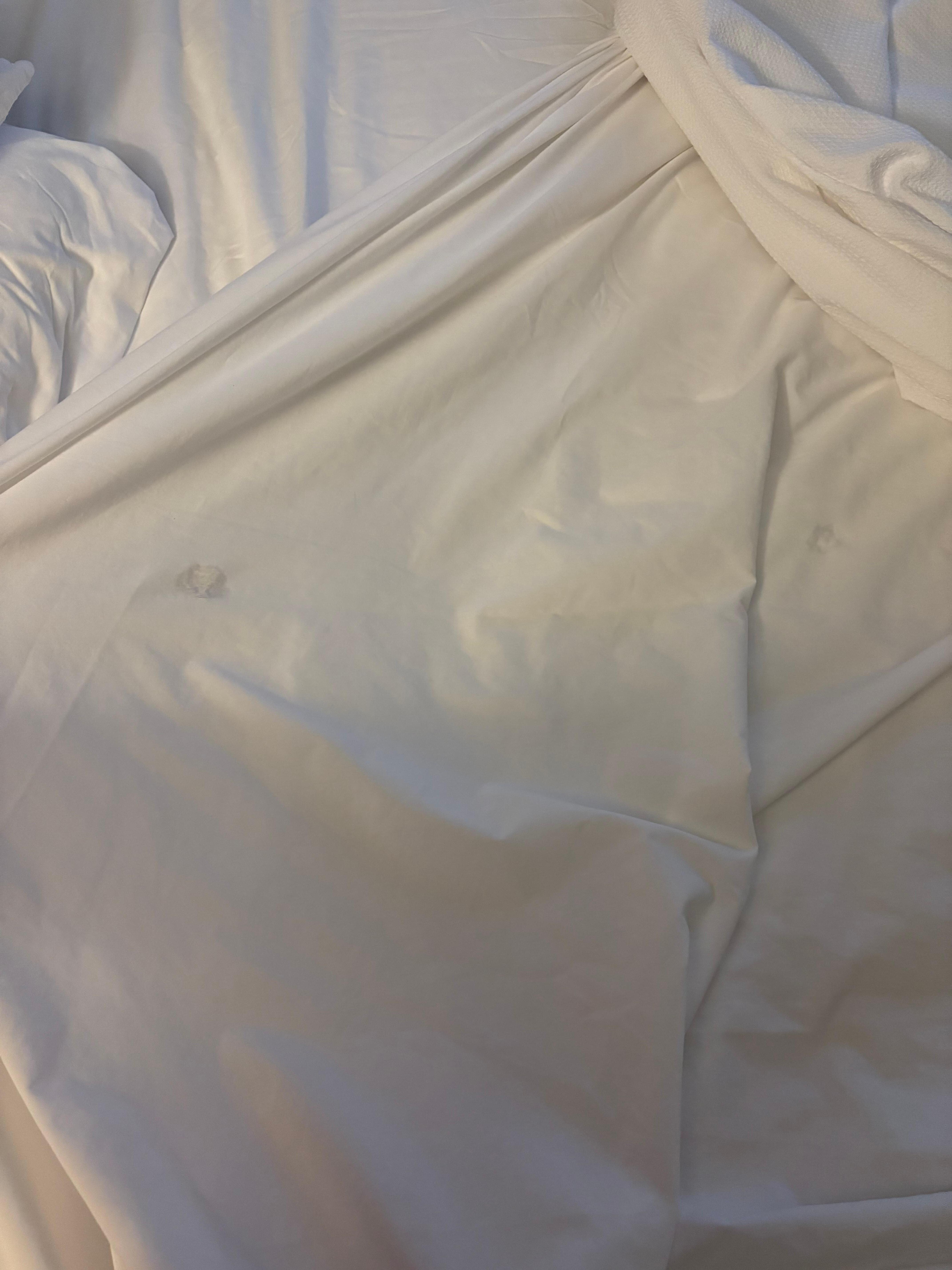 Stained sheets