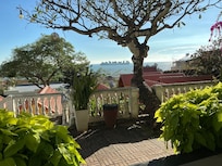 View from the balcony just outside our room.