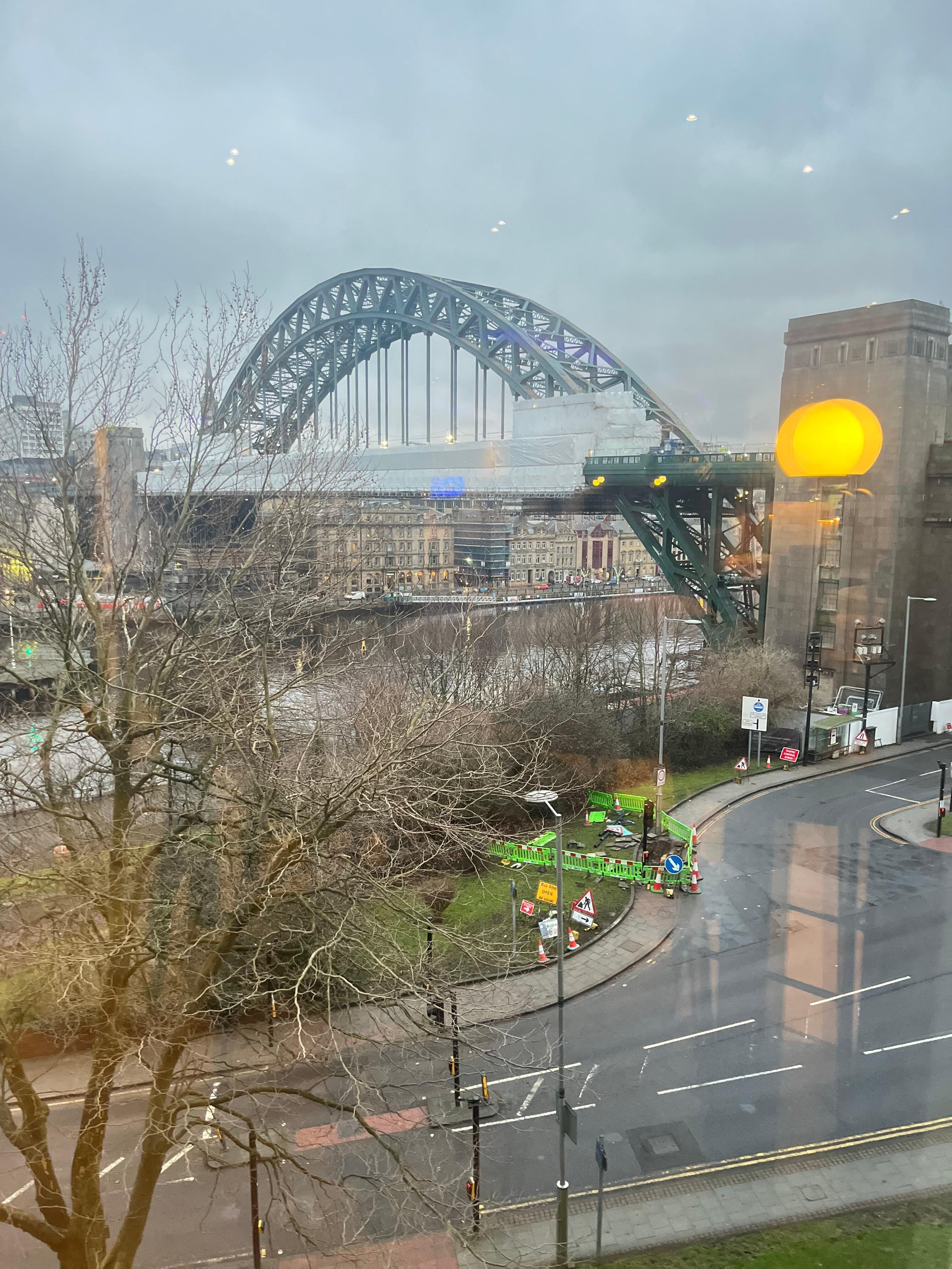 Holiday inn at Gateshead  Newcastle 