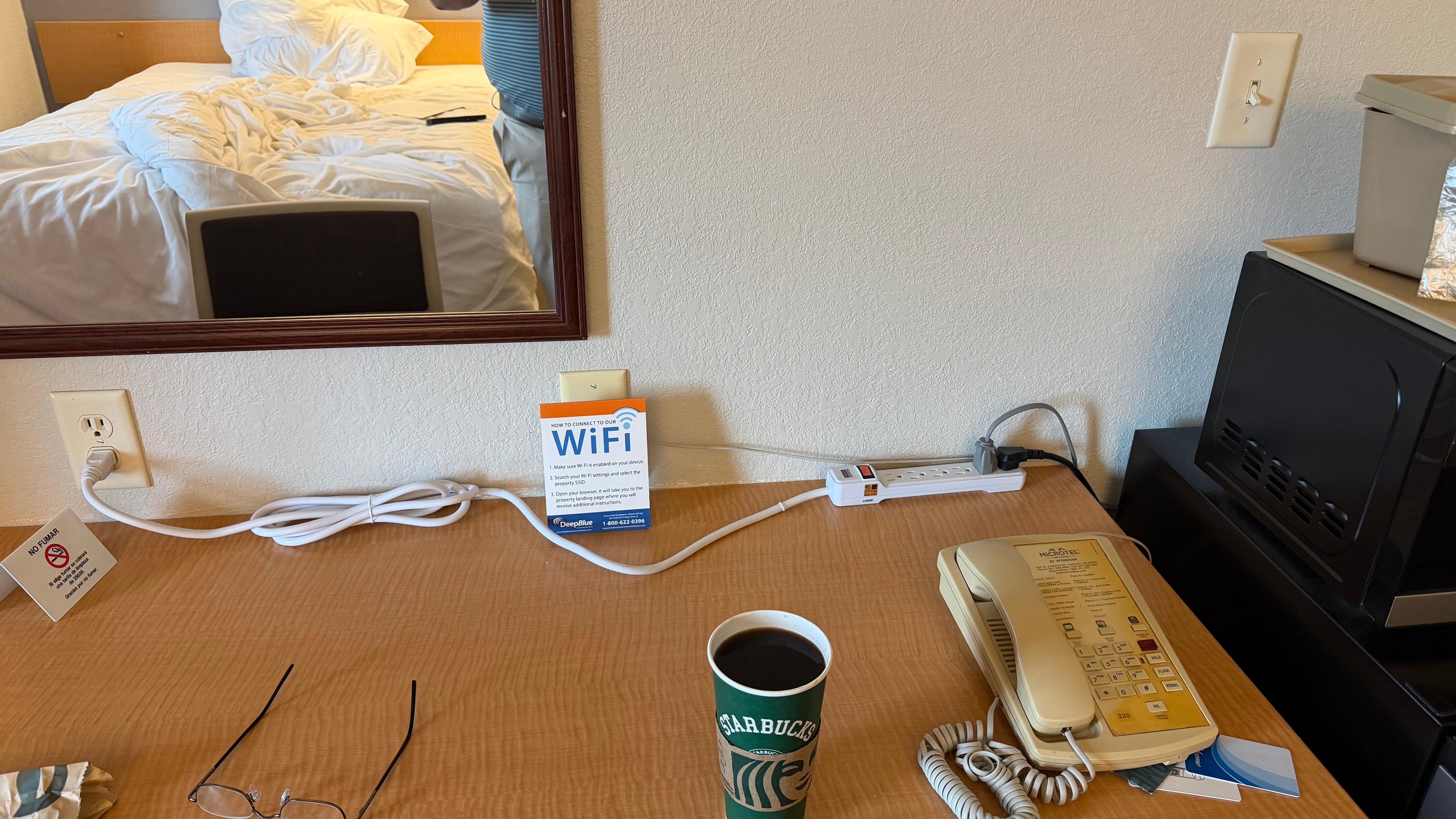 They had a surge protector plugged into the TV and fridge