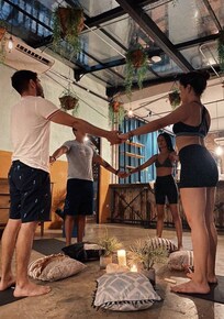Aula de yoga