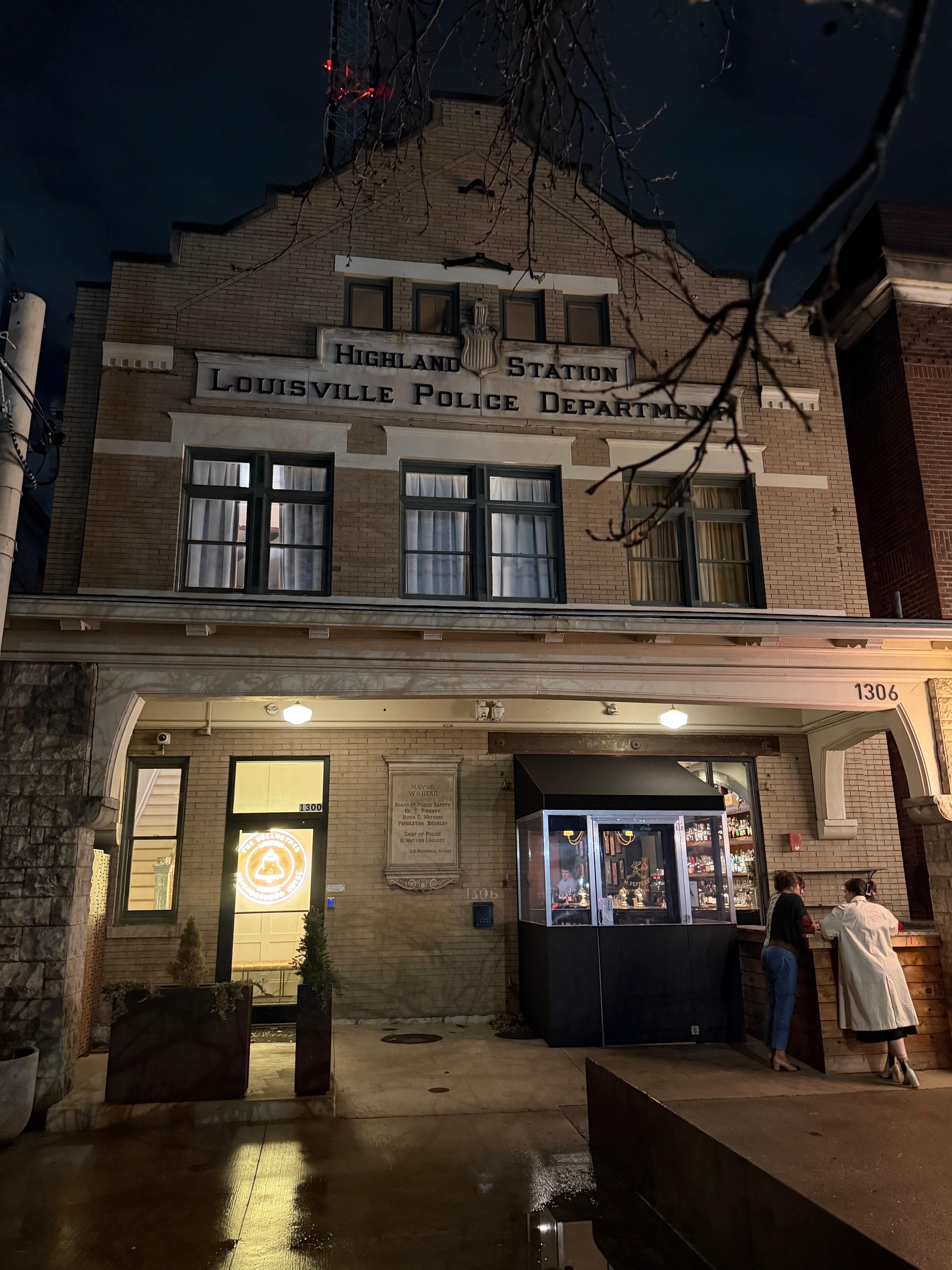 The penthouse is located in an old police station. It’s so cool! 