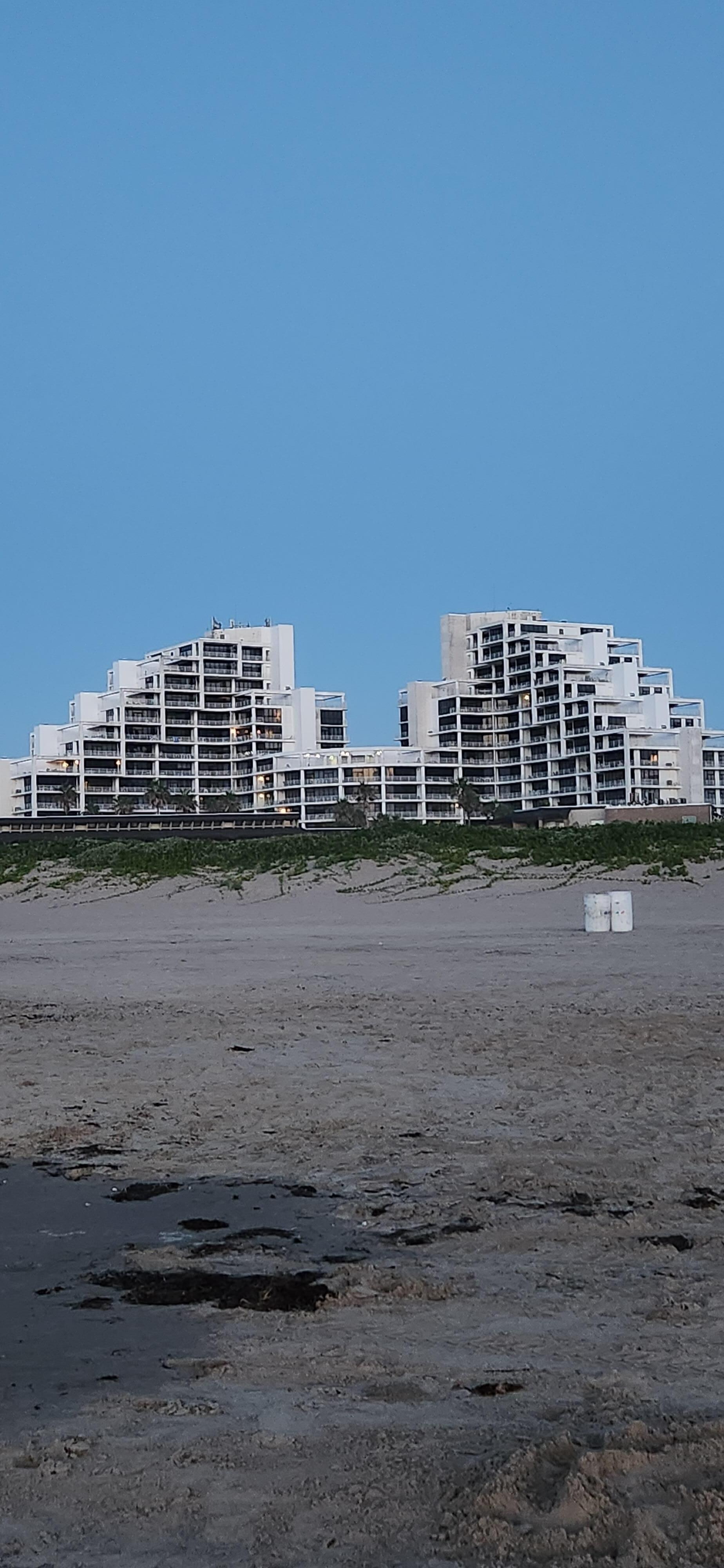 View of the sunchase IV from the beach
