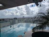 View from pool