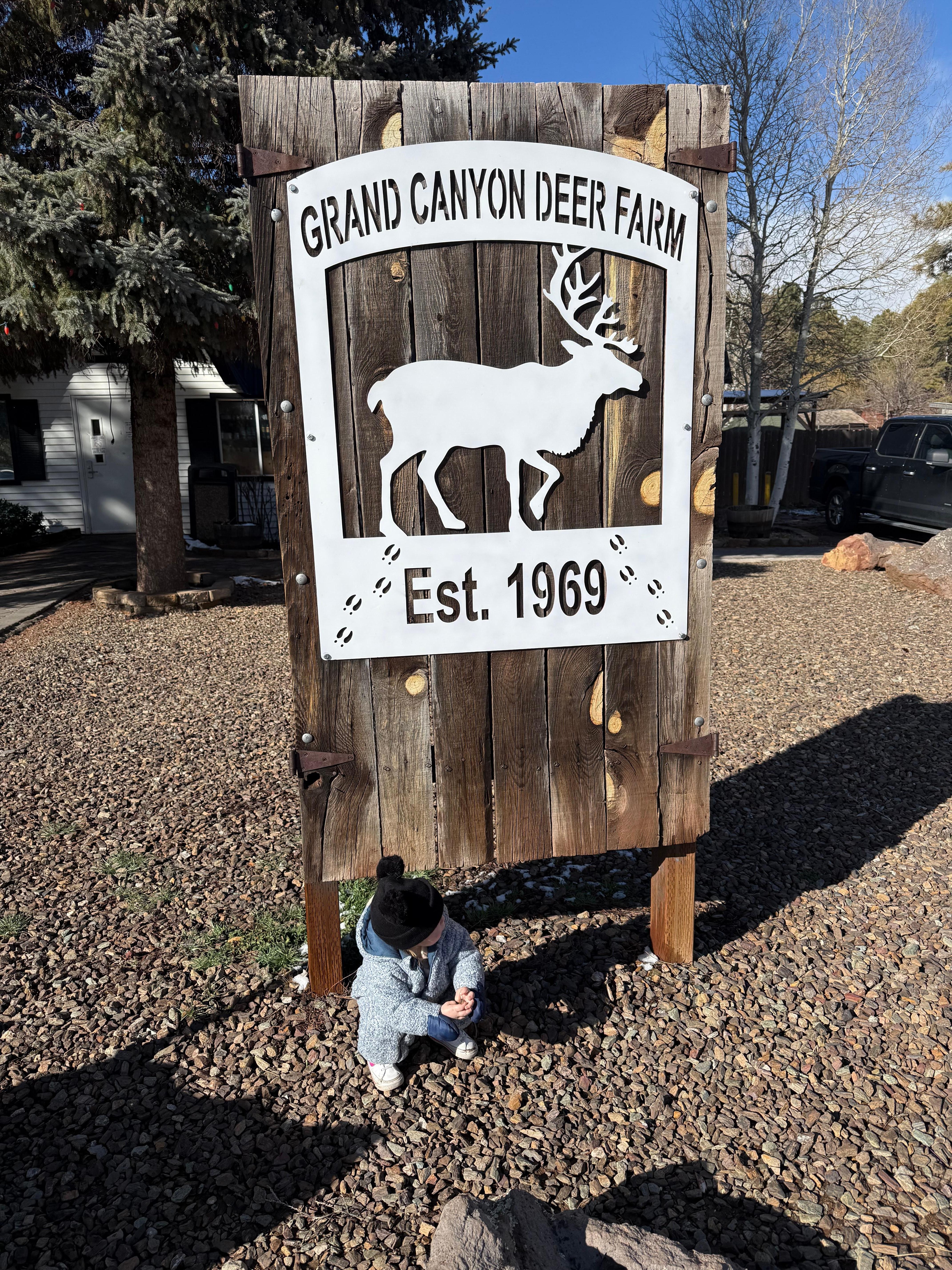 Grand Canyon deer farm 