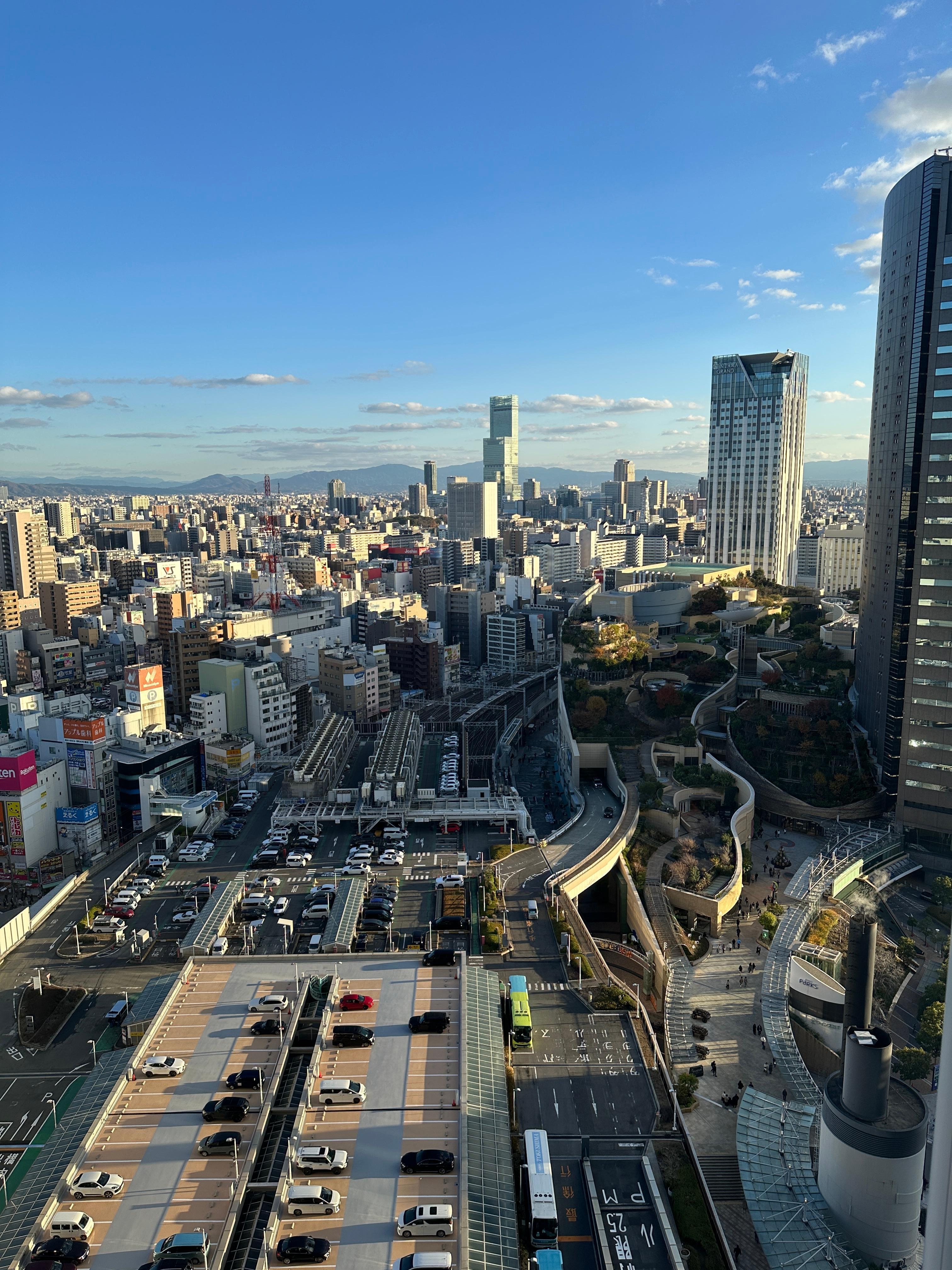 View from the hotel room
