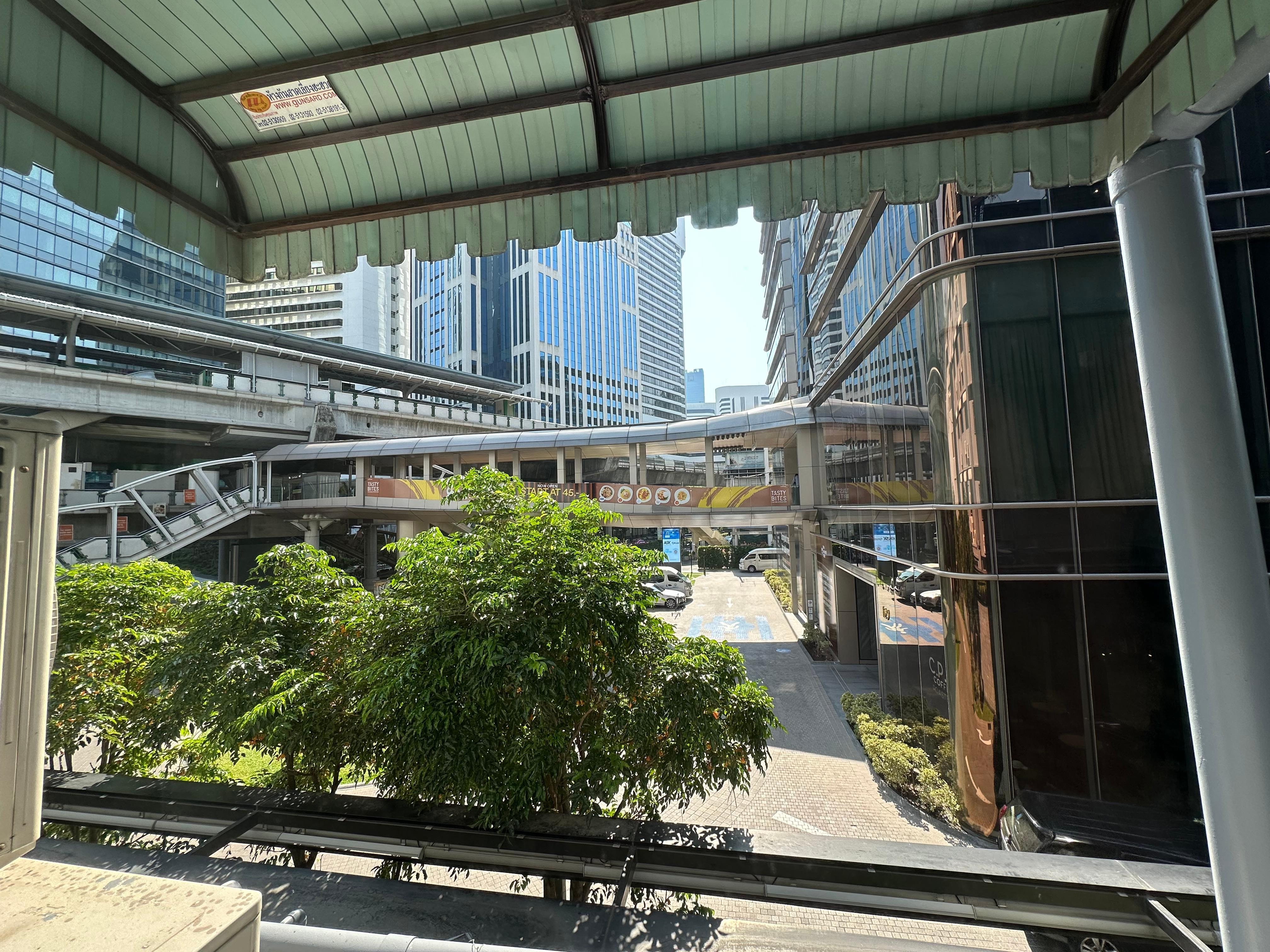 Outside view is good