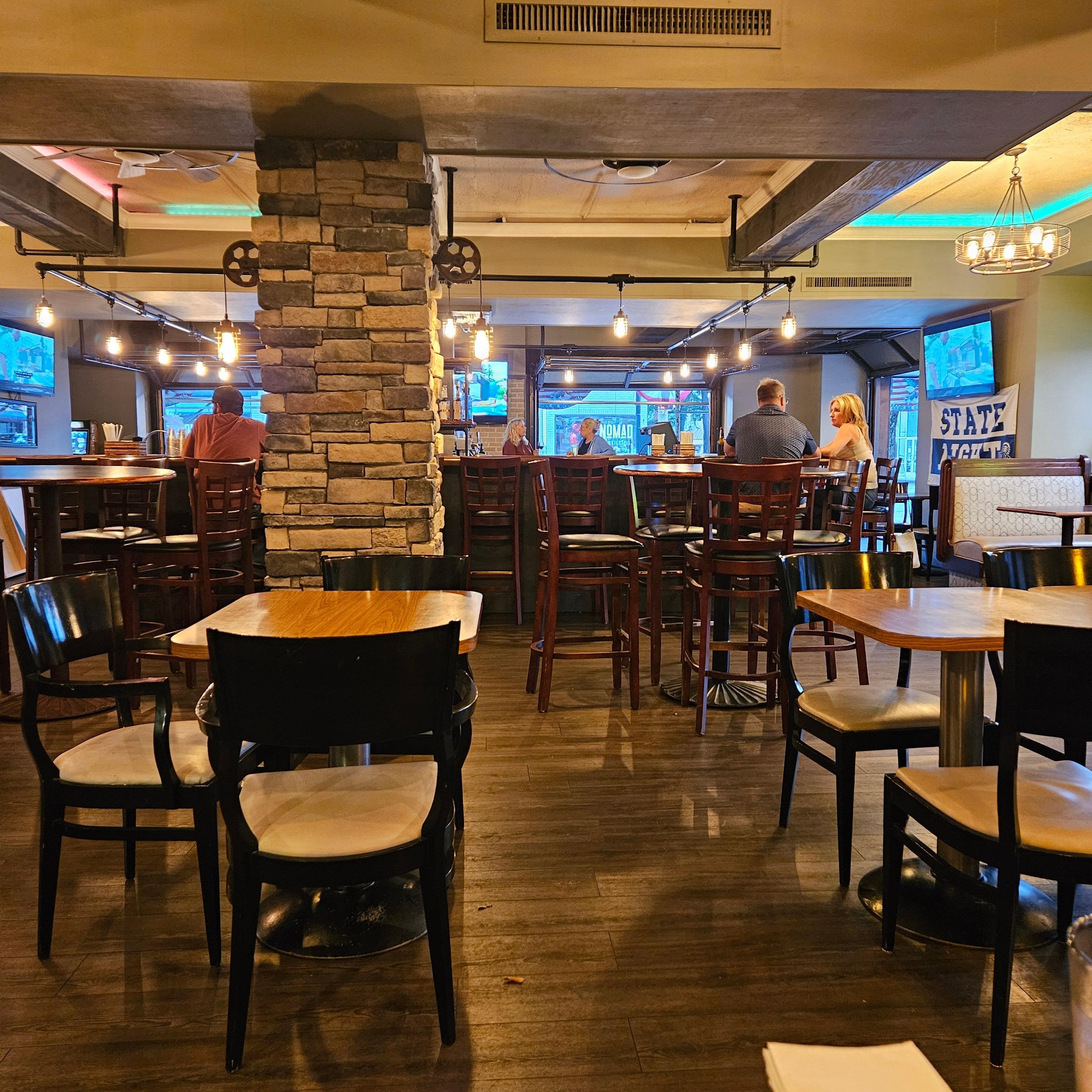 The bar