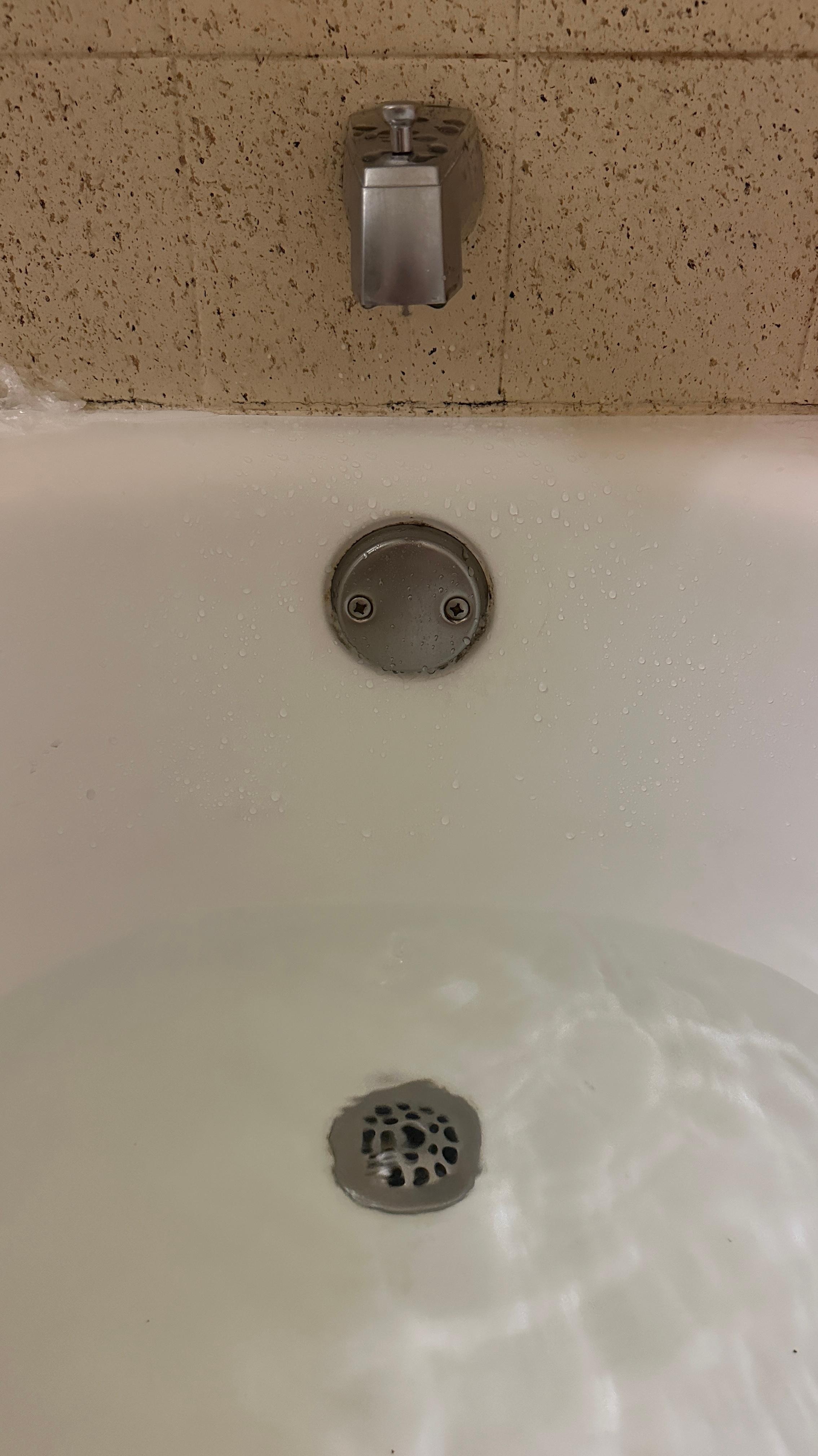 No Tub Plug