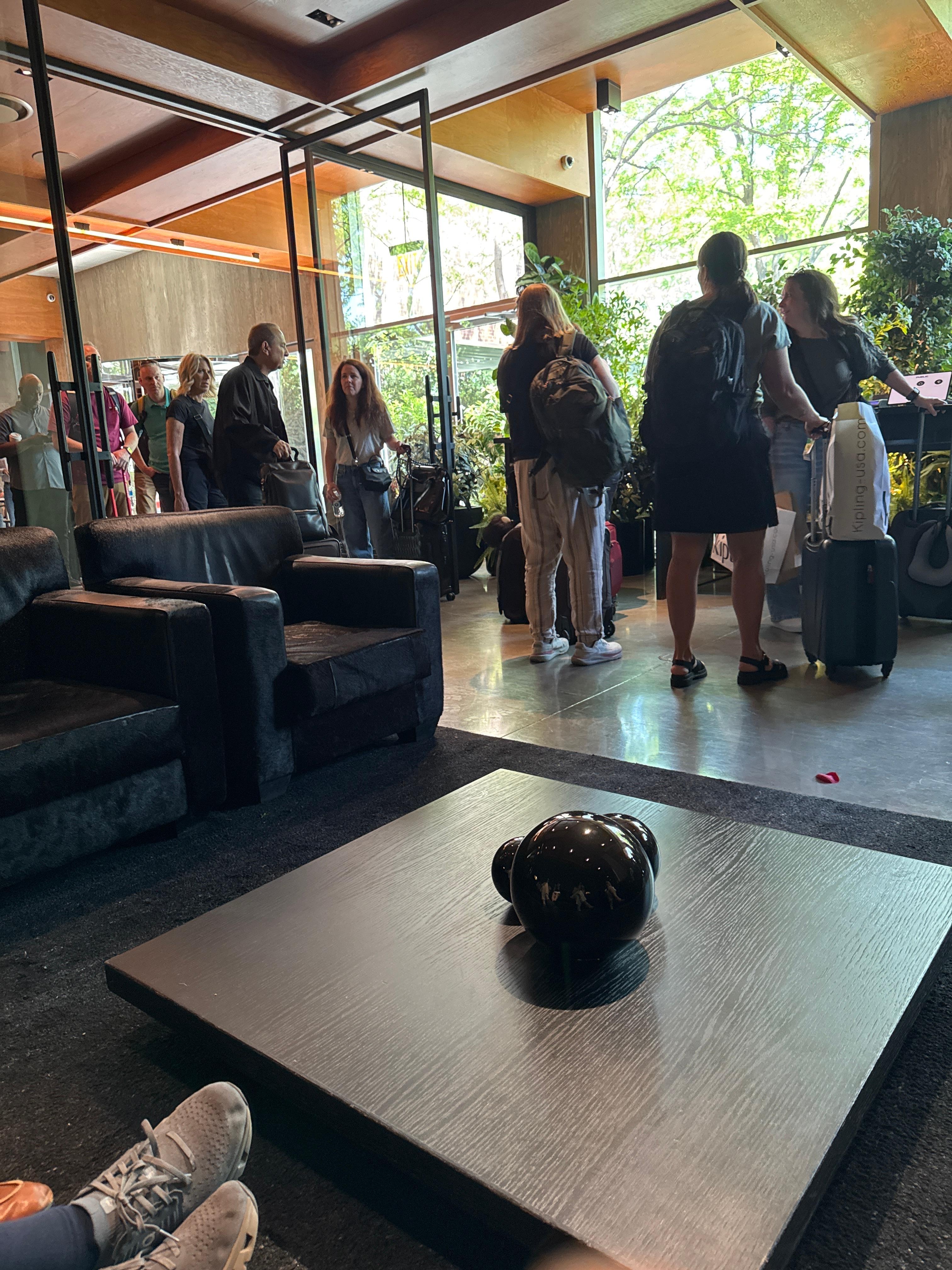 Fila do check in