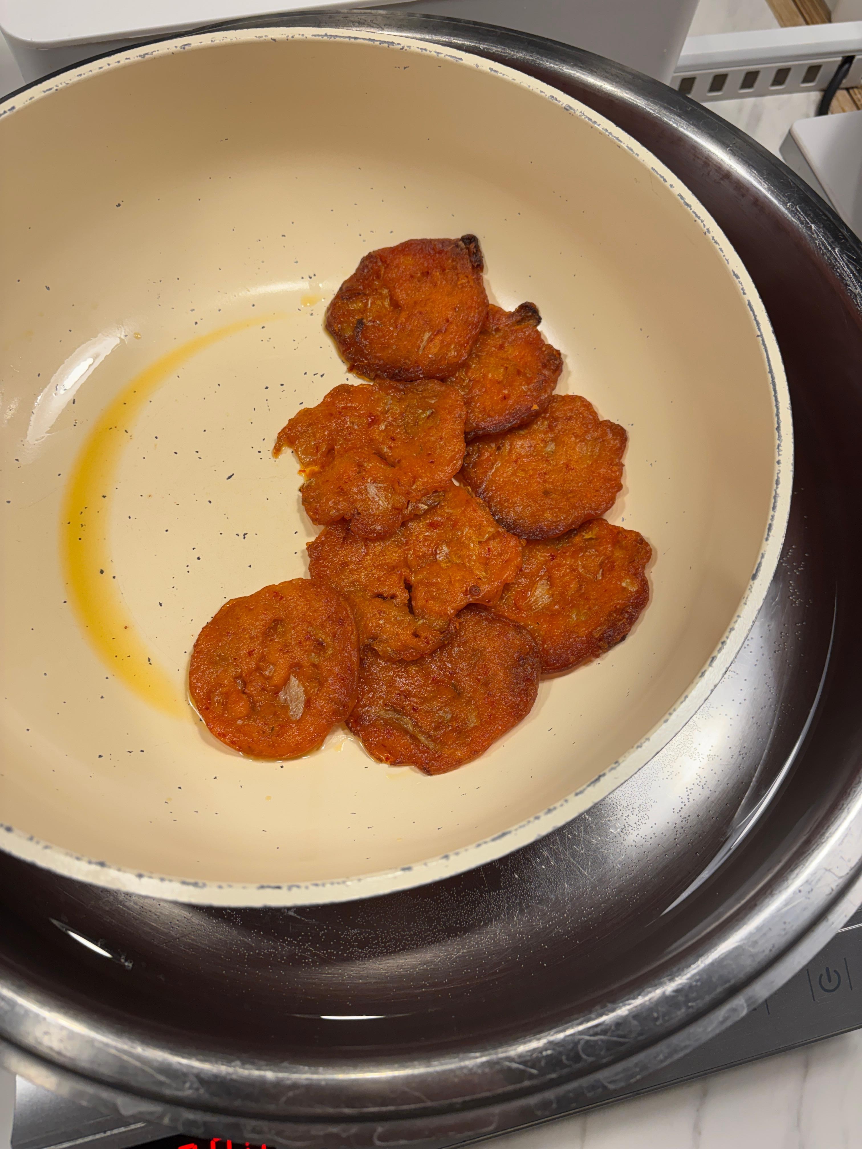 Allt smakade som om det hade stått där i flera dagar. 