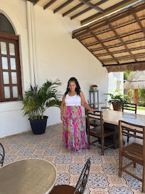 Back upper patio
