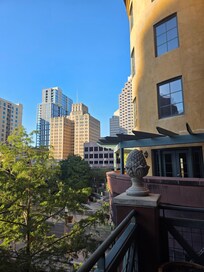 Views from our room.