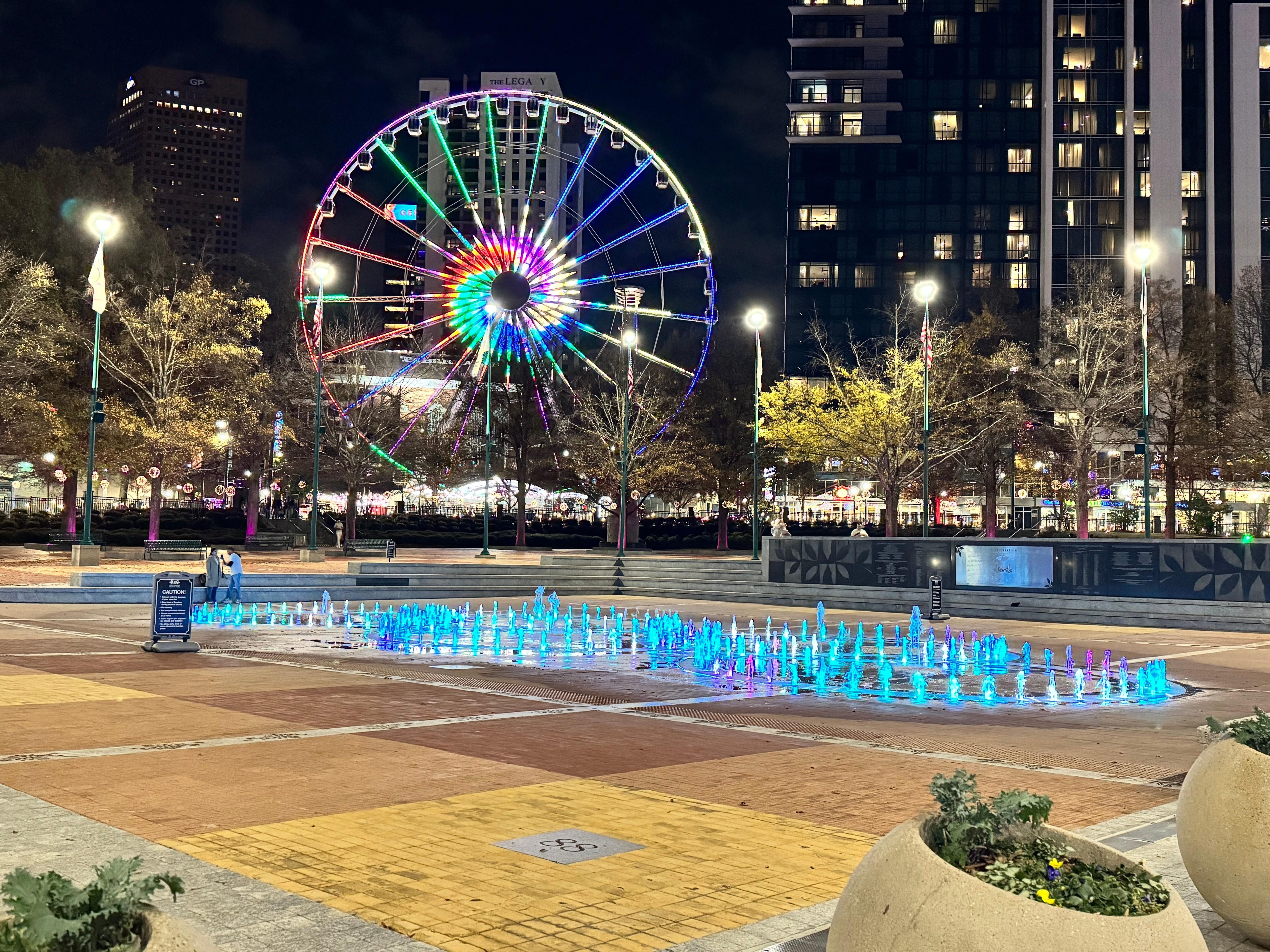 View from the second floor rooftop pool.