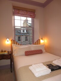 I stayed in the room "Walker". Extra bonus points for this room being pink!