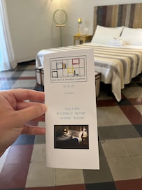 Great welcome information they provide in a pamphlet.