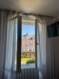 I loved opening the French windows feeling the nice cool breeze soaking up the French countryside