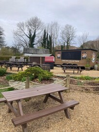 Rear of The Wateredge Inn overlooking the lake