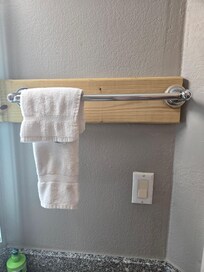 Replaced with a piece of deck board