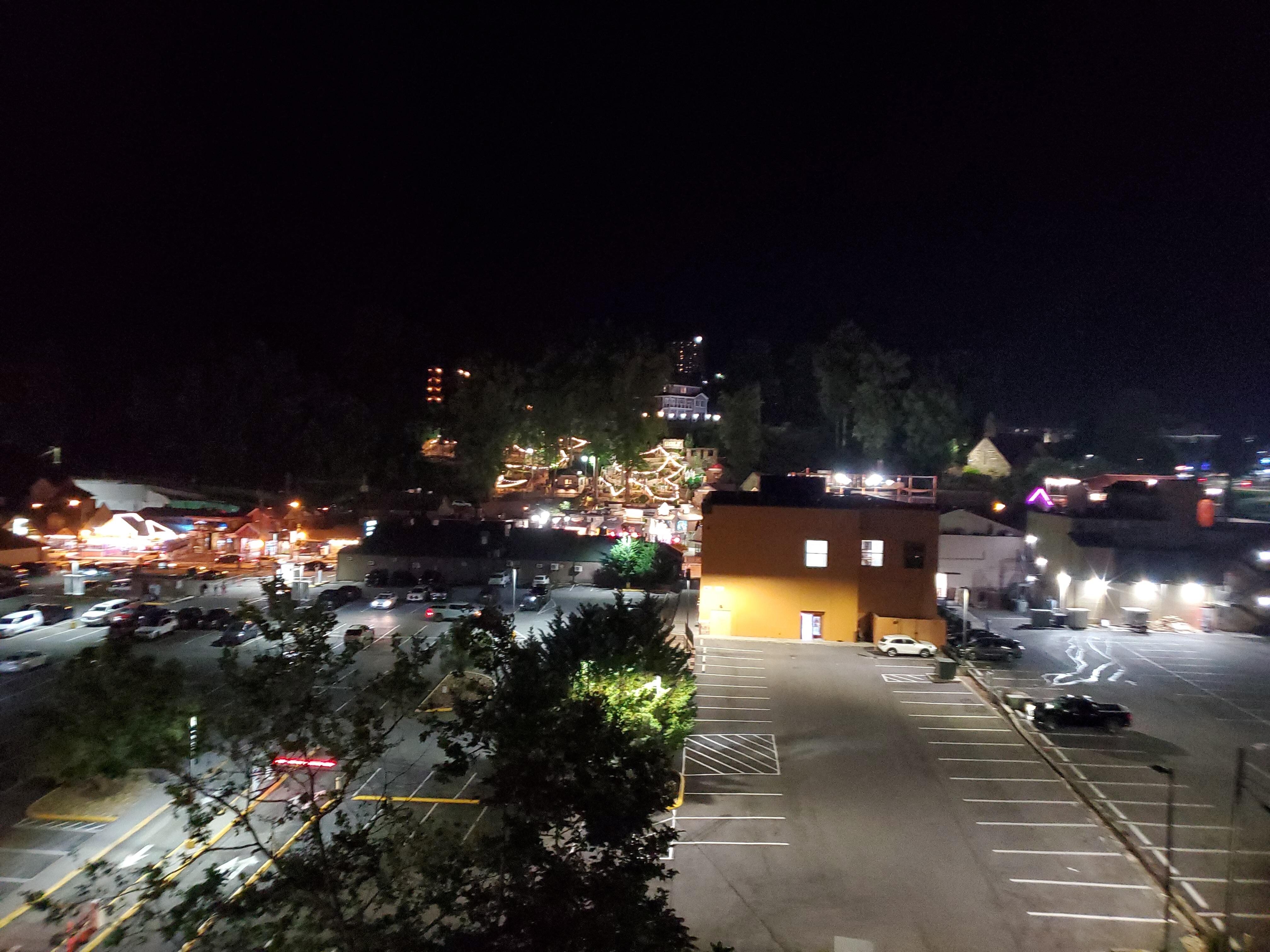 Downtown in lights 