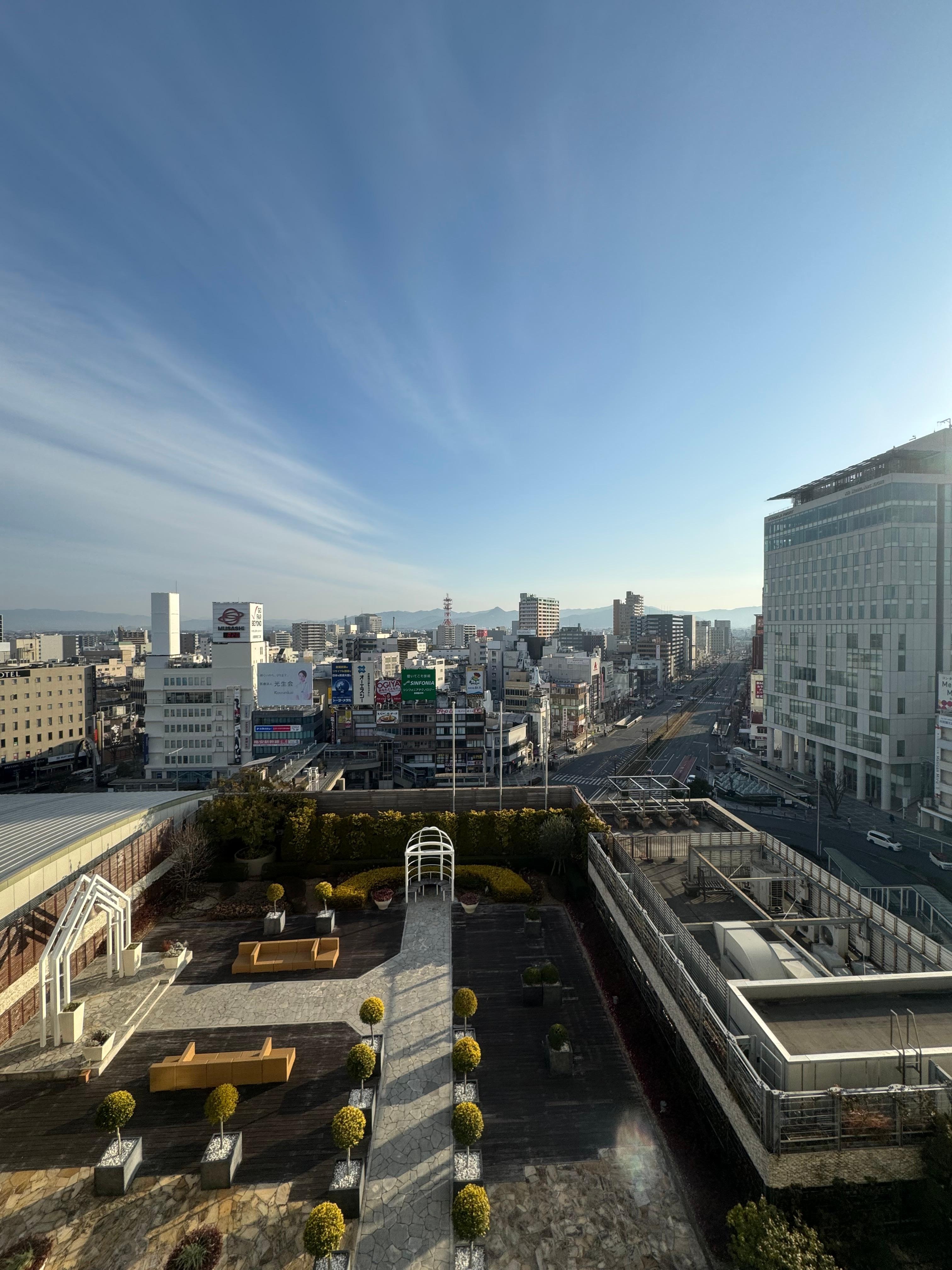 豊橋駅前が一望