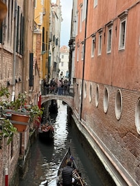 Vista do quarto que me hospedei.