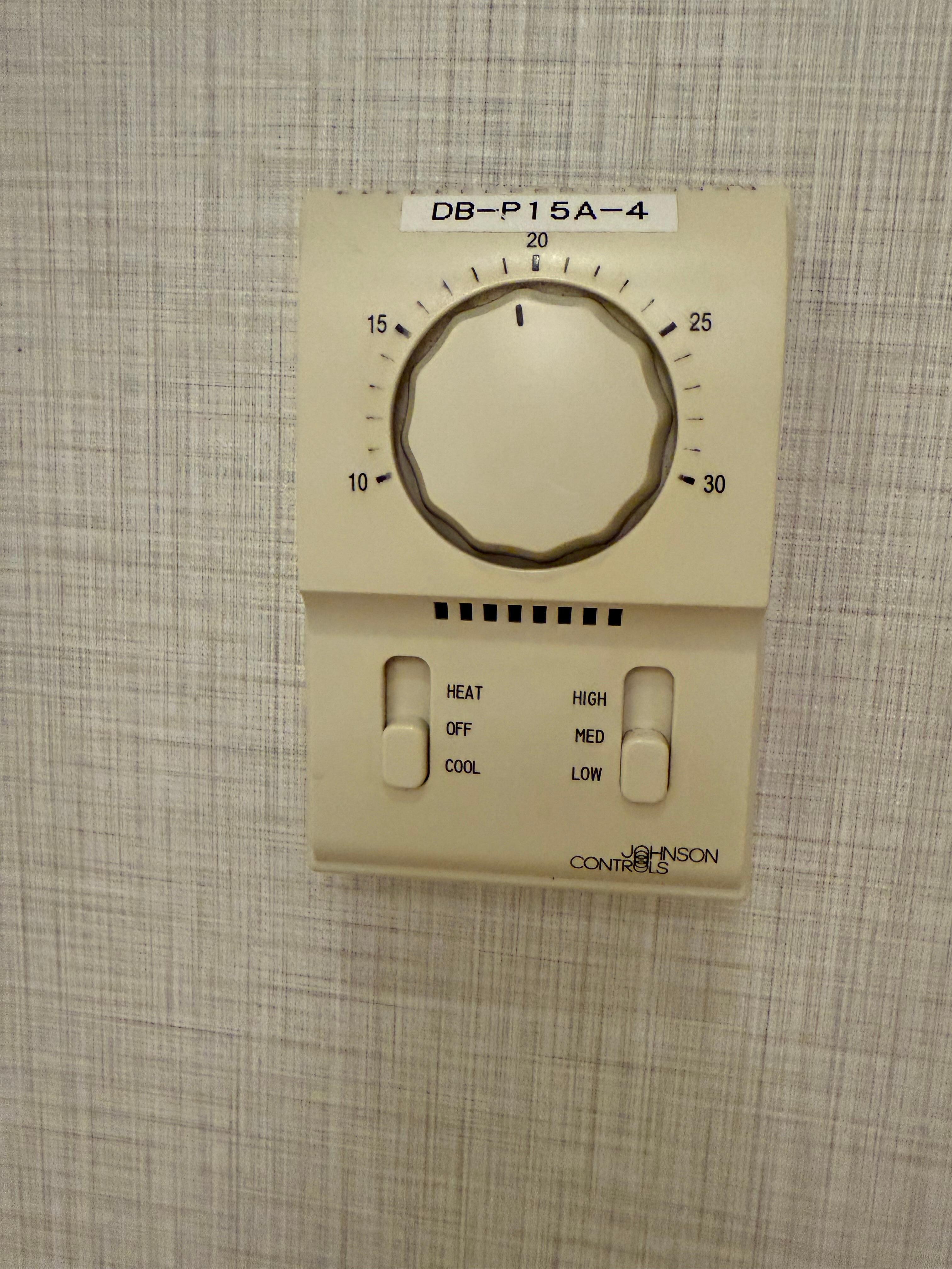 Dated air conditioner control 