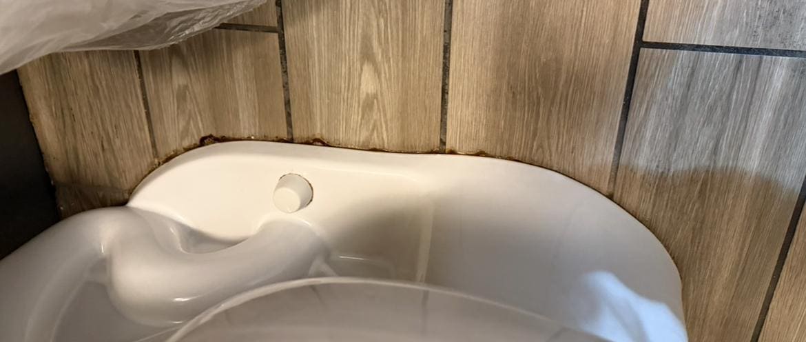 Area around the toilet was extremely dirty in the two of the three rooms. 