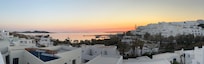 Sunrise view from room balcony