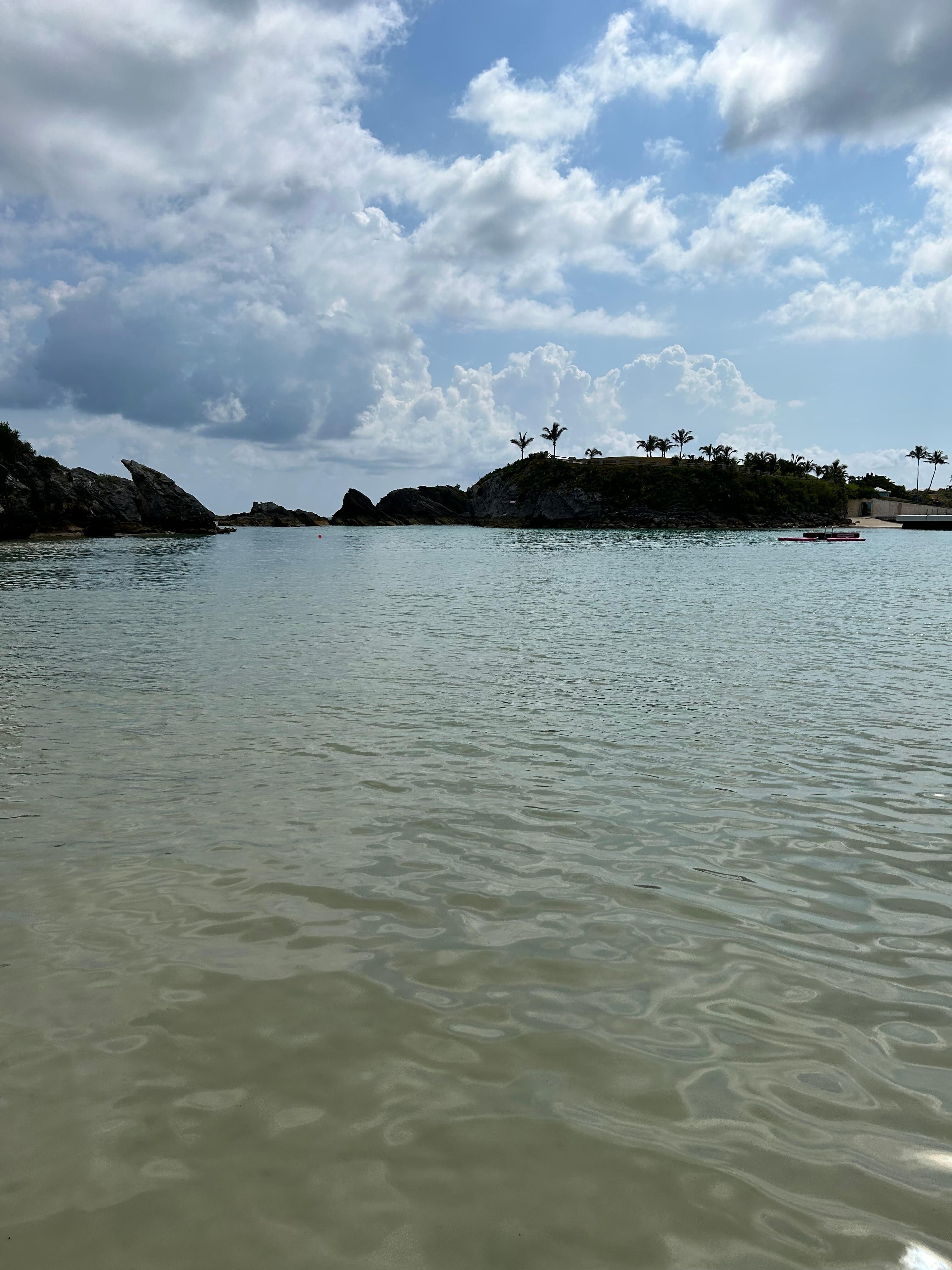 View from the beach