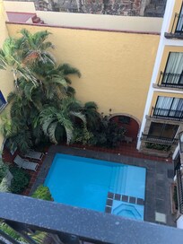 View from our balcony